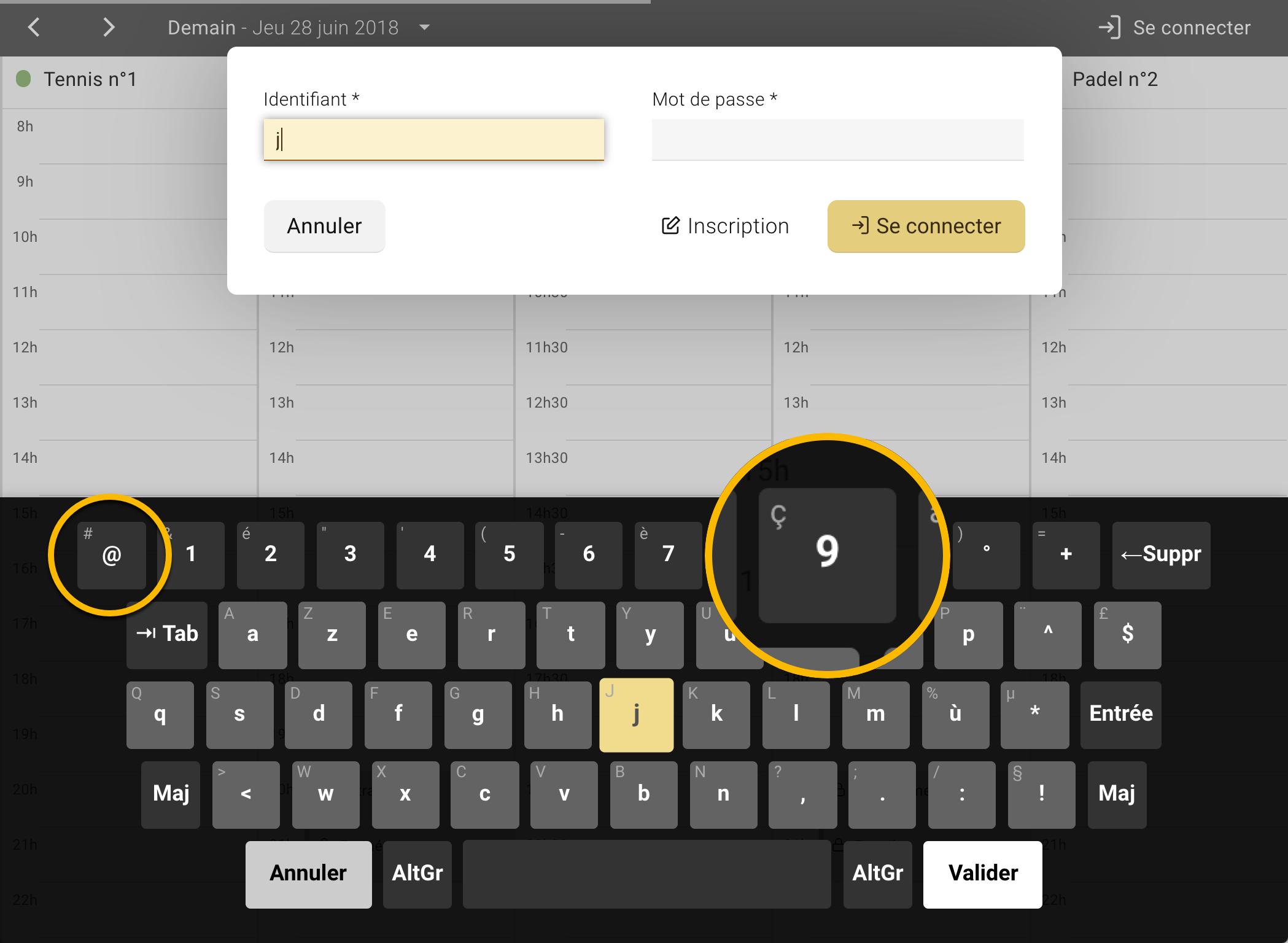 Mode Borne Am lioration Du Clavier Virtuel Et Ajout De La Disposition Mode Borne Am lioration Du Clavier Virtuel Et Ajout De La Disposition